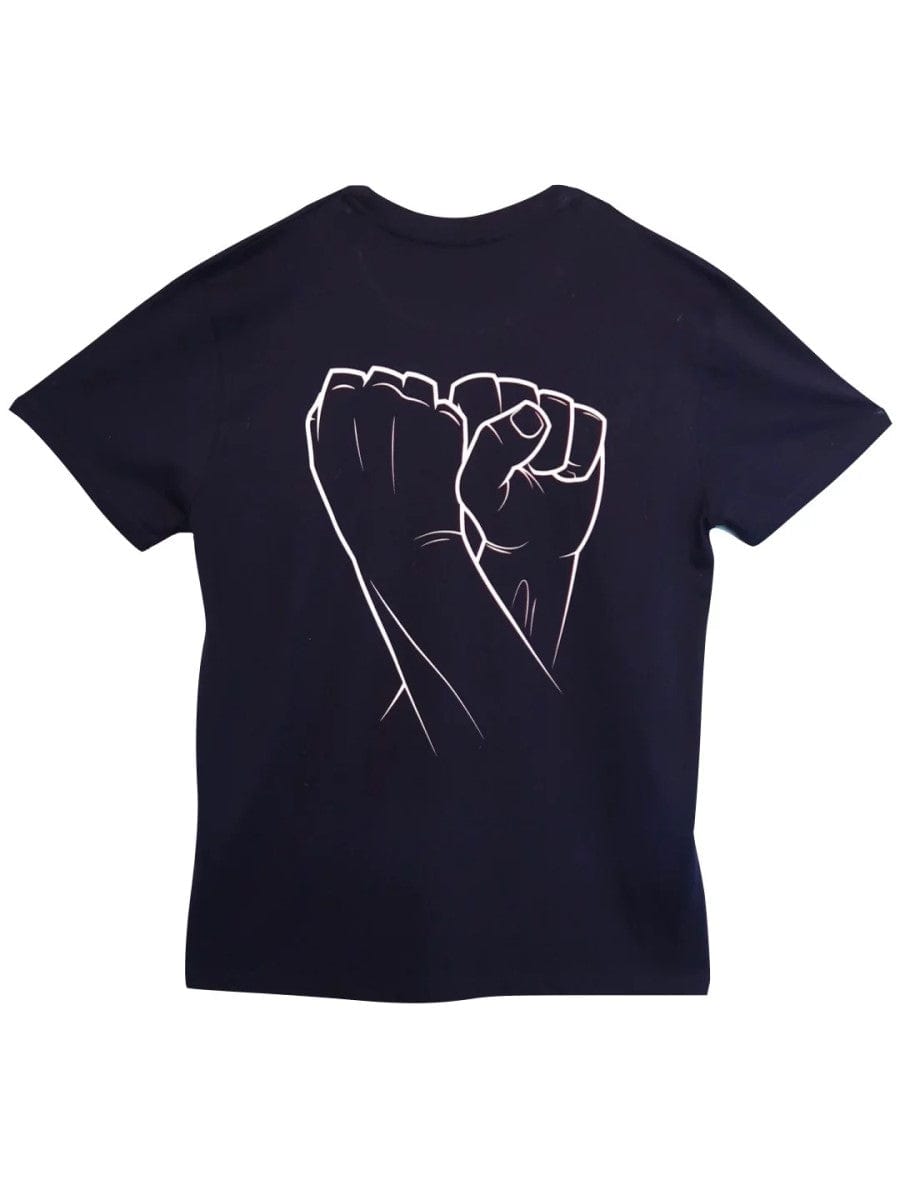 Wide Boyz T-shirt Double Fist Stack – The Climbing Shop
